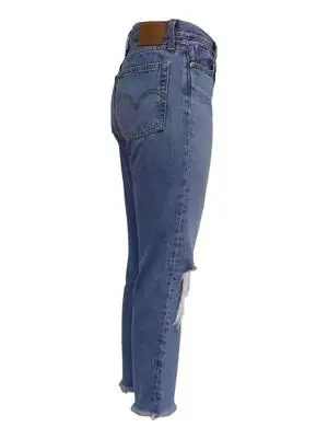LEVI'S Wedgie Fit Distressed Jeans
