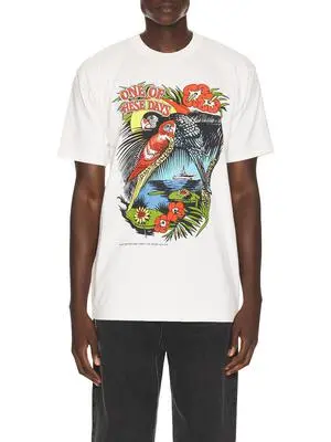 ONE OF THESE DAYS X Revolve X Miami Design 01 Tee In White - Bone