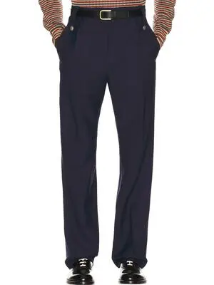 MARNI Marni Straight Leg Trousers In Blue