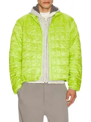 Gramicci Gramicci G-zero Primaloft Jacket In Green Lime