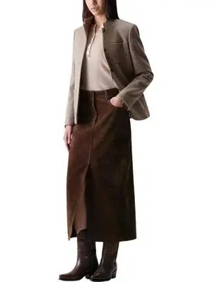 FORTELA Fanny Herringbone-wool Jacket Neutrals