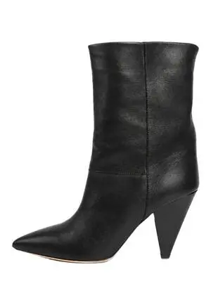 ISABEL MARANT VINTAGE Pointed-toe Cone-heel Ankle Boots