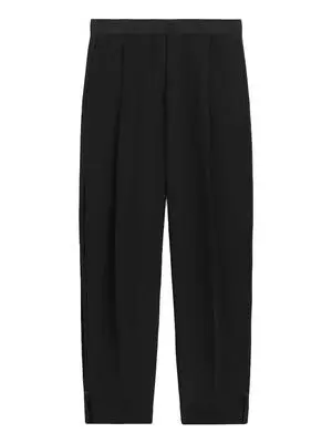 COS Pleated Silk-crepe Barrel-leg Pants
