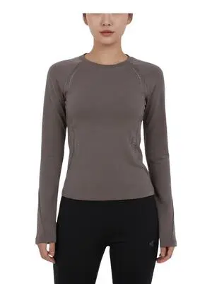 ADIDAS (wmns) Adidas Sports Long Sleeve T-shirt 'medium Grey Heather'