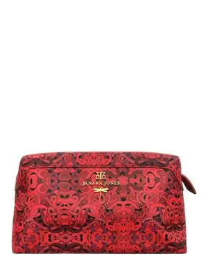 JANARA JONES Snakes Print Marie Clutch Bag