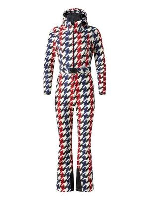 Perfect Moment Tignes Ski Suit Houndstooth