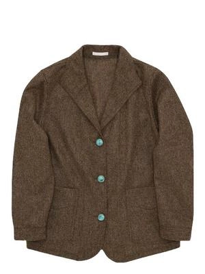 FORTELA Scotland Pure Wool Jacket Rust