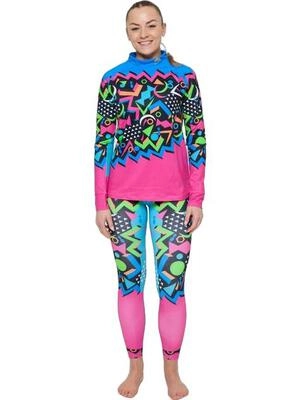 OOSC Nutscracker 2.0 Baselayer Top - Multicolor/geometric
