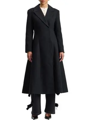AVEC LES FILLES Fit And Flare Tailored Coat