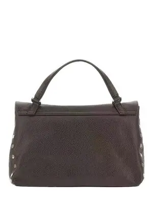 ZANELLATO Postina Stud-embellished Leather Shoulder Bag