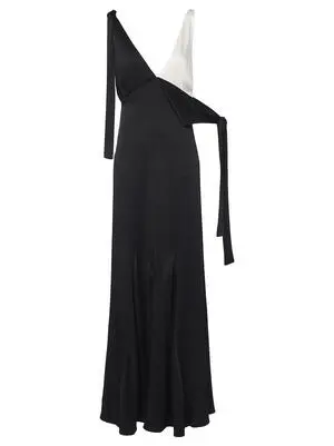 STELLA MCCARTNEY Asymmetric Crêpe Gown