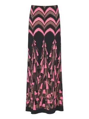 EMILIO PUCCI Baiadera Jersey Maxi Skirt