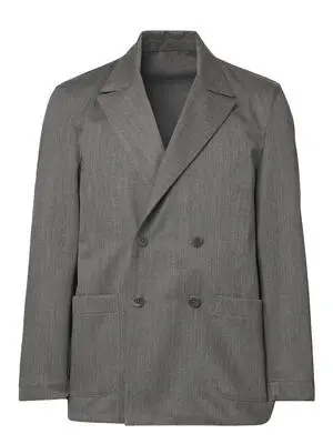 STOFFA Stòffa Double-breasted Wool Blazer