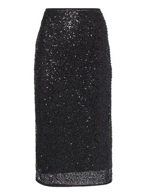 SIR. Cassia Sequined Midi Skirt