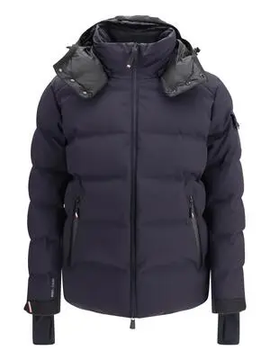 Moncler Moncler Grenoble Men Montgetech Hooded Ski Jacket Blue