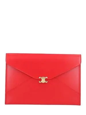 Celine Celine Women Envelope Pouch Red