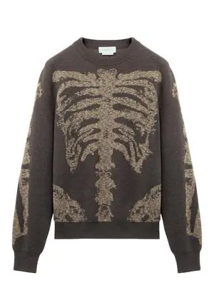 ALEXANDER MCQUEEN Ribcage Jacquard Jumper