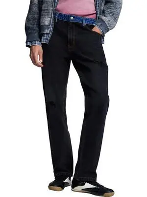 DESIGUAL Straight Leg Jeans