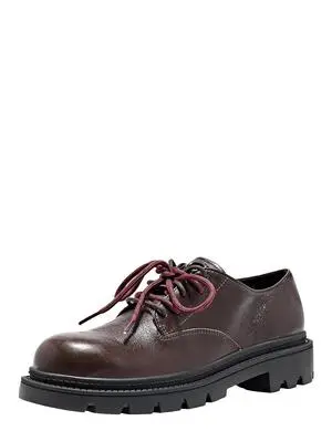 COACH Oxford Derby Men's Shoes Black