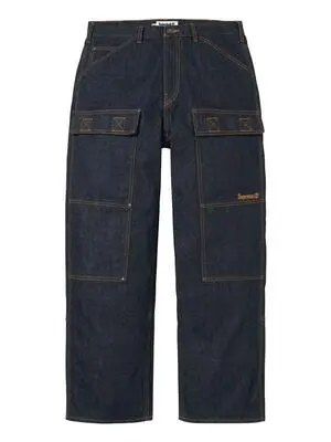 SUPREME X Timberland Double Knee Denim Utility Pant 'rigid Indigo'