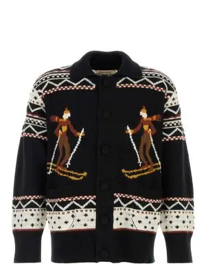 BAZISZT Baziszt Embroidered Cashmere Cardigan