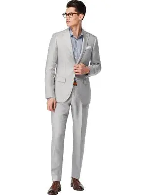 INDOCHINO Sailsbury Linen Gray Blazer