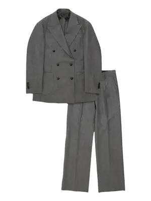 FORTELA Bardot Double-breasted Suit (set Of Two) Grey