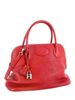Hermès Bolide Bag Clemence 31 Satchel Red