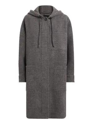 MAX MARA Llama Wool Hooded Coat