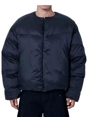 ENTIRE STUDIOS Boxy Padded Down Jacket - Black