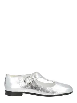 BALENCIAGA Metallic Ballet Flats