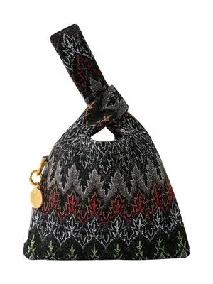 MISSONI Striped Lurex Shoulder Bag