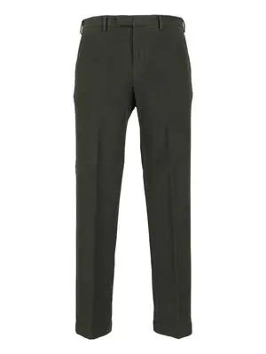 PT TORINO Casual Trousers With Belt Loops - Black
