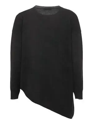 KANGRA Asymmetric Long-sleeve Sweater