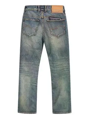 JACOB COHEN Distressed Whiskered Jeans