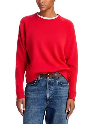 THE GREAT. The Fleece Rookie Cotton Sweatshirt