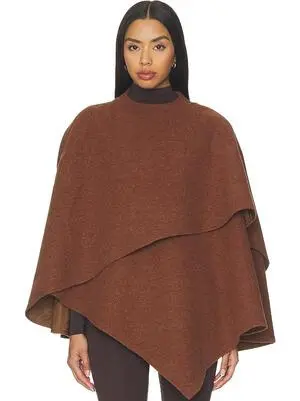 ALL THE WAYS All The Ways Natasha Cape Top In Cognac.