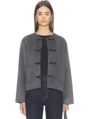 Rails Rails Deidre Jacket In Charcoal. Charcoal