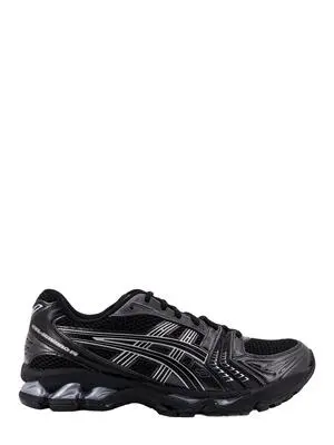 Asics Gelkayano Mesh Sneakers With Contrasting Inserts Black
