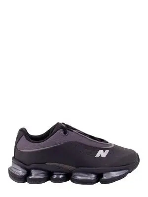 NEW BALANCE Mesh Sneakers With Contrasting Logo Black