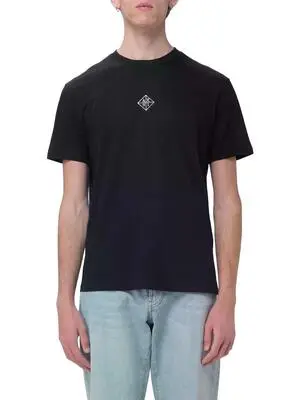 ARMANI EXCHANGE Logo-embroidered Cotton T-shirt