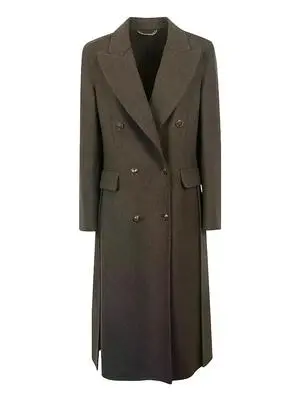 ERMANNO SCERVINO Double-breasted Peak-lapel Coat