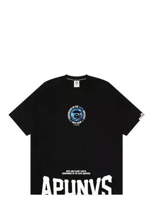 AAPE BY *A BATHING APE Moonface Logo-print T-shirt