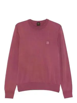 BOSS Logo-patch Sweater