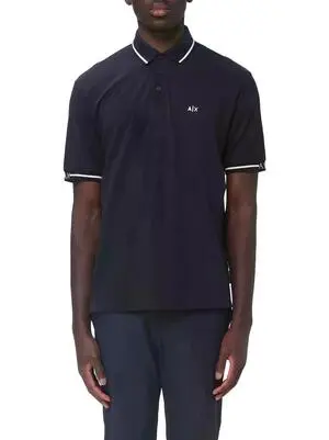 ARMANI EXCHANGE Logo-embroidered Piqué Polo Shirt