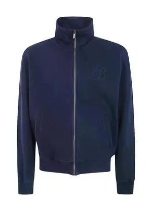 MC2 SAINT BARTH Wilton Logo-embroidered Zip-up Sweatshirt