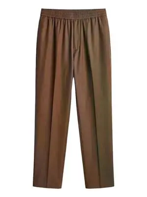 BARENA VENEZIA Riobarbo Elasticated-waistband Pressed-crease Trousers