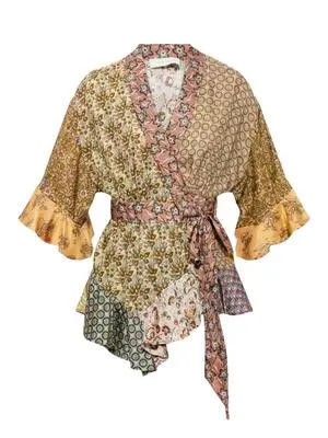 ZIMMERMANN Fairlight Scarf Wrap Top