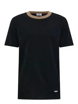 MOSCHINO Active Logo-patch T-shirt