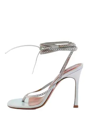 AMINA MUADDI Cora Crystal-embellished Sandals
